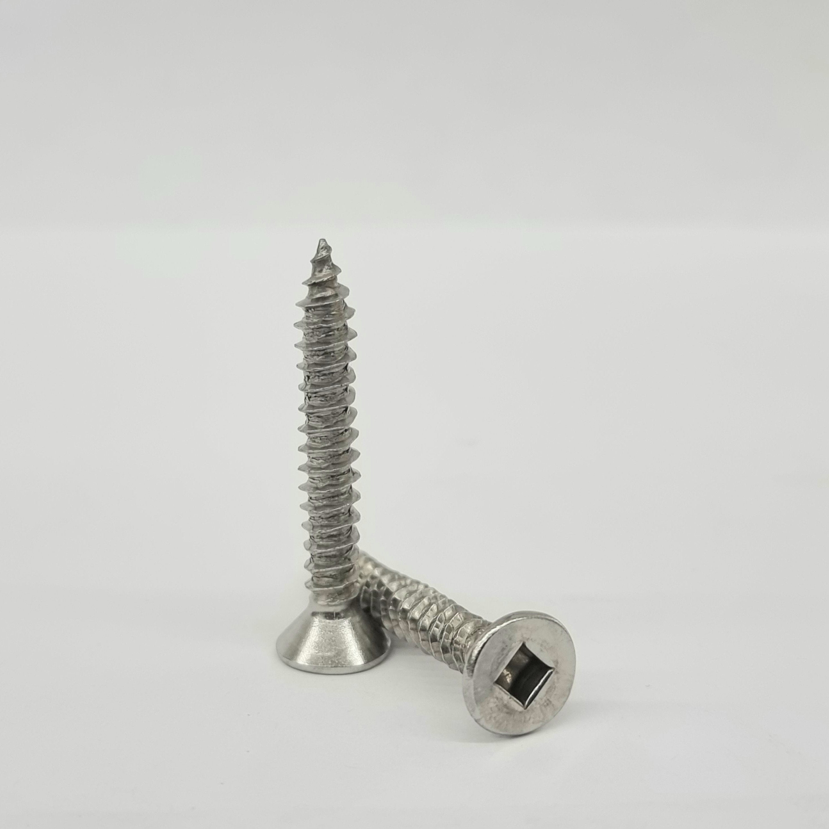 Countersunk Quad Head Screws – Mister Stainless