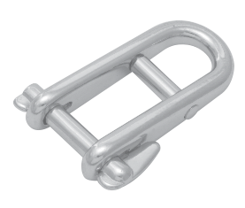 Shackles- D Halyard Cross Bar with Locking Pin – Mister Stainless