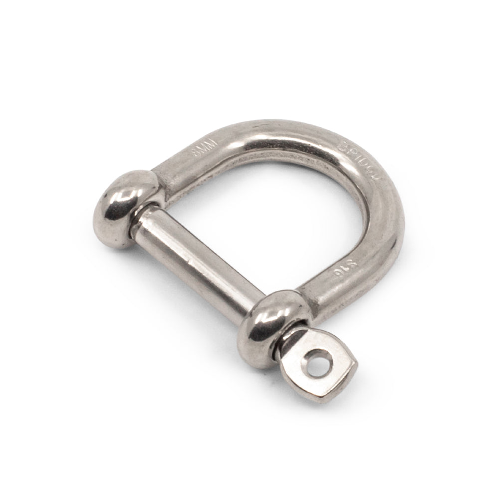 Wide D shackle 316 Grade – Mister Stainless