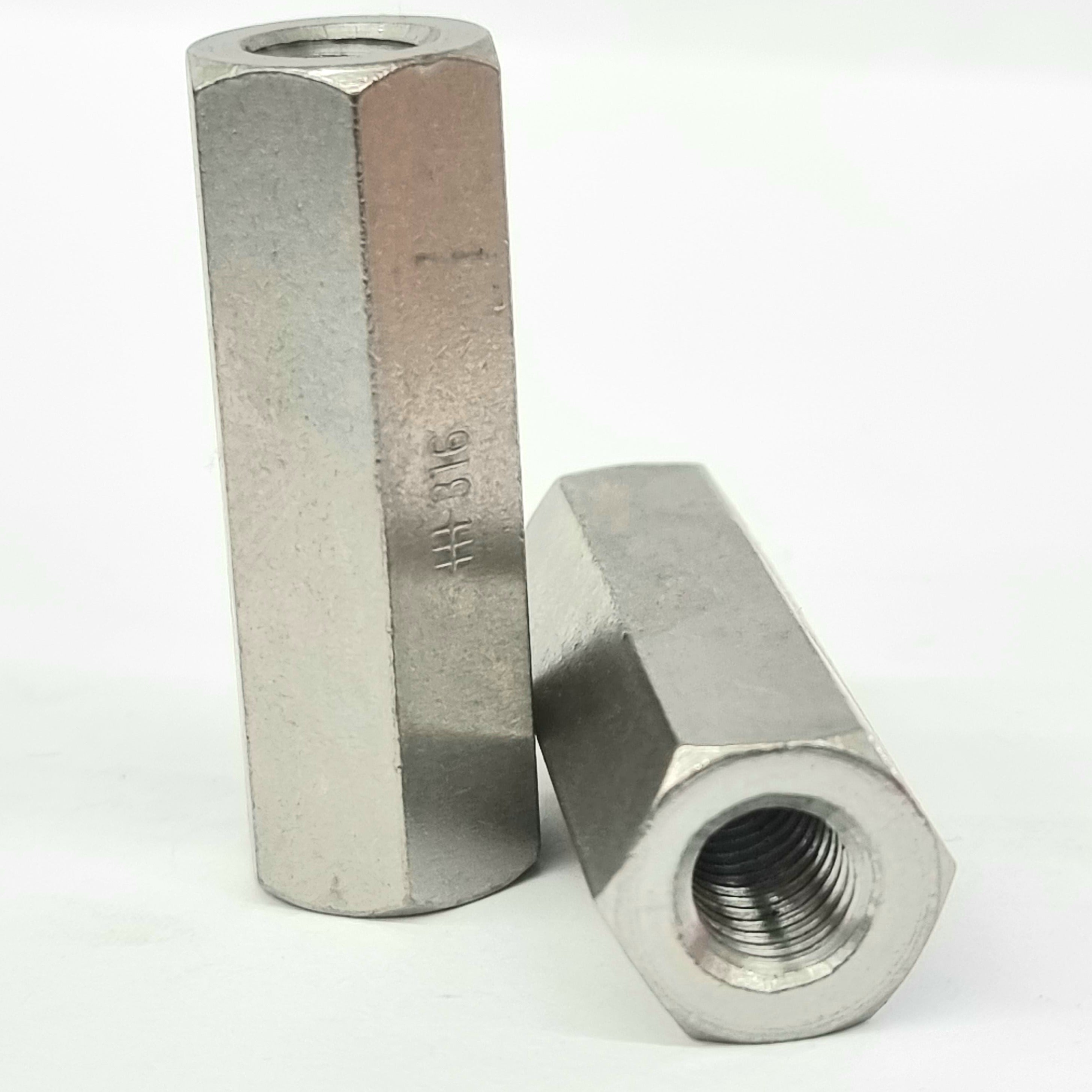 Coupling Nut 316 Grade M8 – Mister Stainless