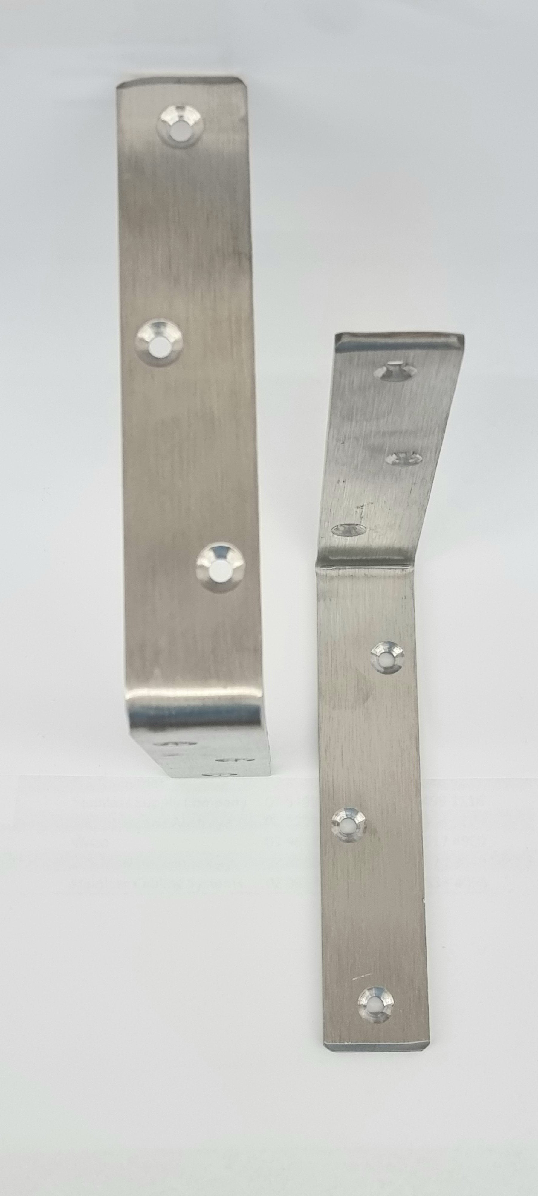 "L" Bracket 300 x 300 304 Grade – Mister Stainless